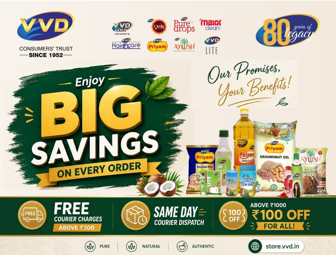 VVD Store - Buy Pure Coconut Oil, Lamp oil and Cooking Oil